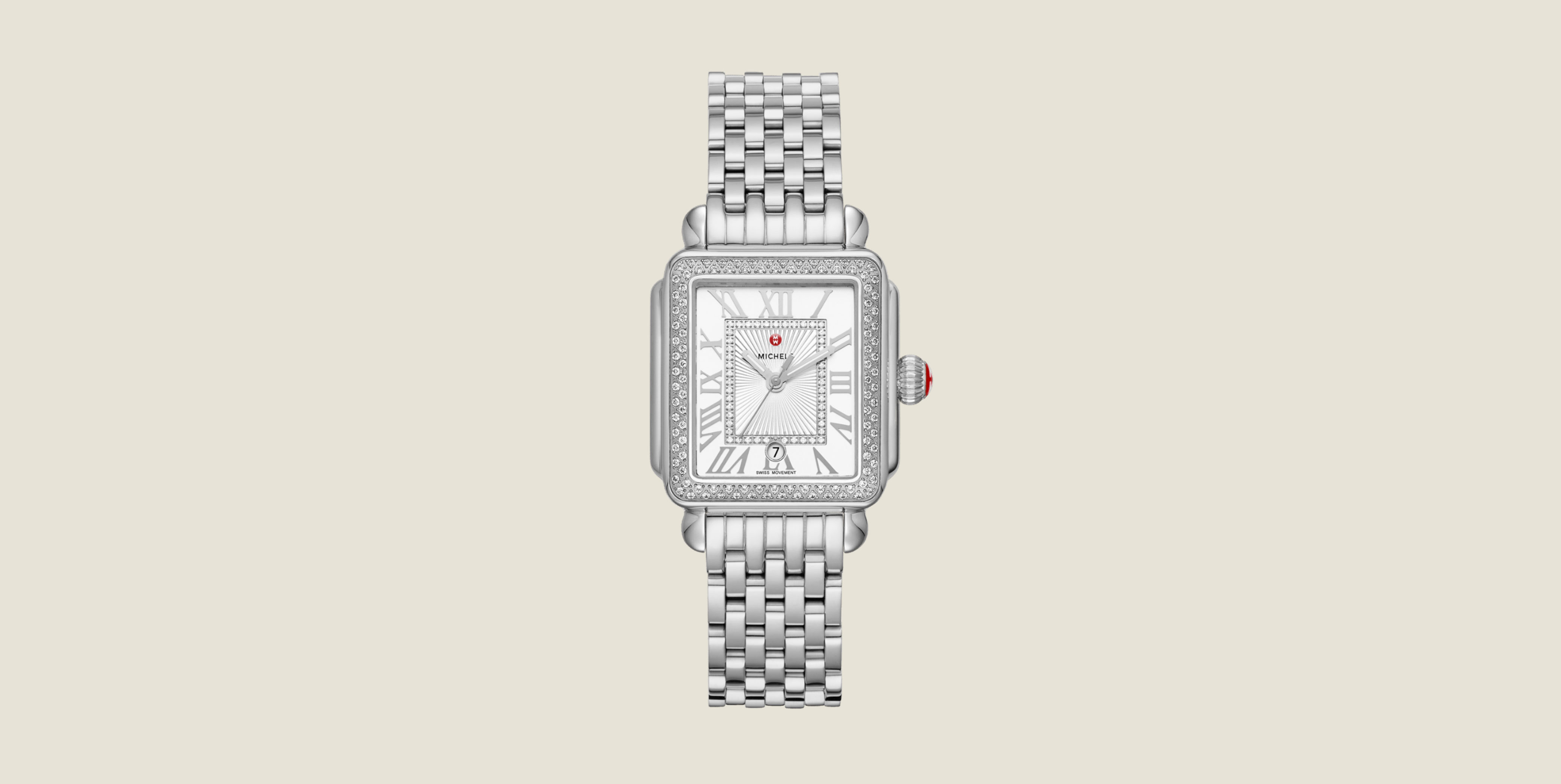 Deco Madison Mid Stainless Diamond Watch MWW06G000001 - MICHELE®
